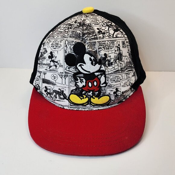 Disney | Accessories | Disney Mickey Mouse Baseball Hat Youth Comic ...